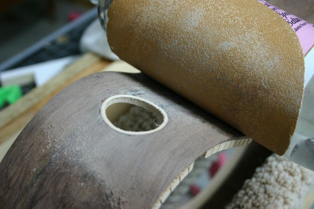 Blackwater River Guitars - Methods - Soundport Binding