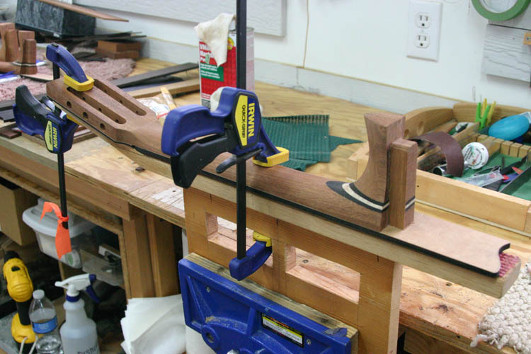 Blackwater River Guitars - Tools - Neck Clamping Jig