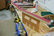 Blackwater River Guitars - Tools - Neck Clamping Jig