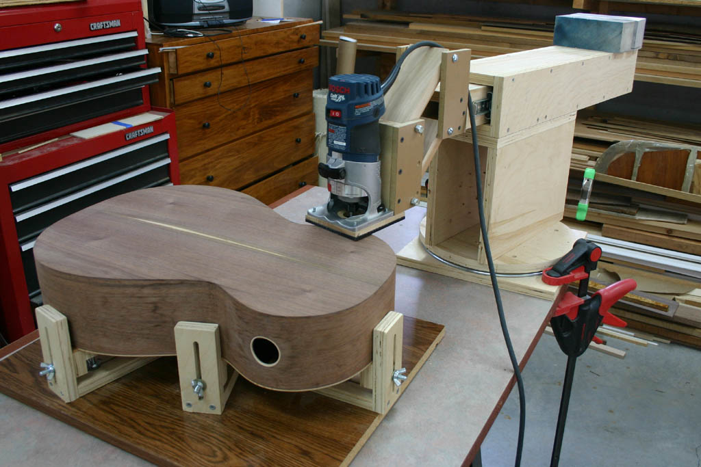Blackwater River Guitars - Tools - Binding Routing Jig